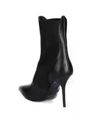 Moschino Logo-print Ankle Boots