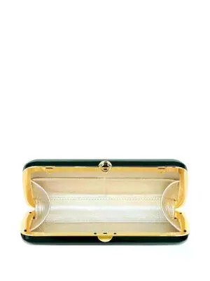 Jeffrey Levinson Finley Boxy Clutch - Green