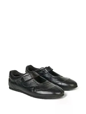 Cecilie Bahnsen Cosmo Leather Sneakers - Black