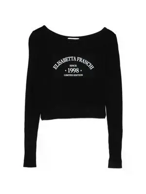 Elisabetta Franchi Open-work Sweater