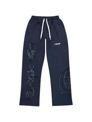 GODSPEED Raw Import Distressed Track Trousers