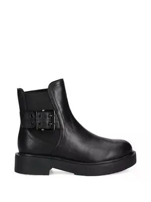 Moschino Buckle-strap Ankle Boots
