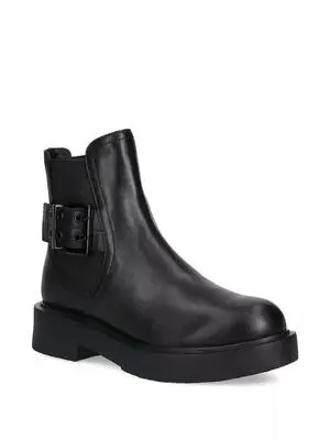 Moschino Buckle-strap Ankle Boots