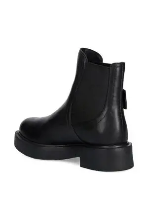 Moschino Buckle-strap Ankle Boots
