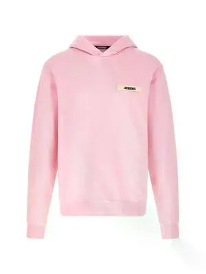 Jacquemus Logo-patch Dropped-shoulder Hoodie