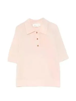 Victoria Beckham Buttoned Polo Top