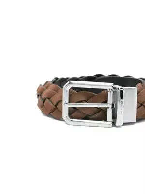Etro Braided Buckle Belt