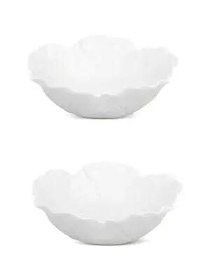BORDALLO PINHEIRO Medium Cabbage Leaf Bowl - White