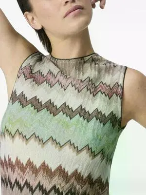 Missoni Zigzag Crew Neck Top