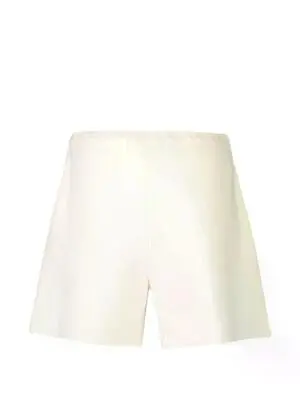 Sprwmn Tie Waist Tailored Shorts