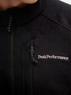 PEAK PERFORMANCE Long-sleeve Zip-neck T-shirt