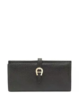 AIGNER Cybill Leather Wallet - Black