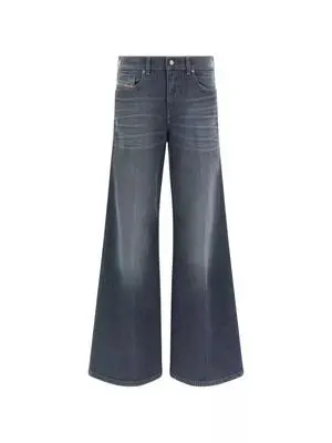 DIESEL Button-fastening Flared Jeans