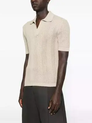 Corneliani Open-stitch T-shirt