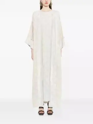 BAMBAH Lila Isabella Maxi Dress - Neutrals