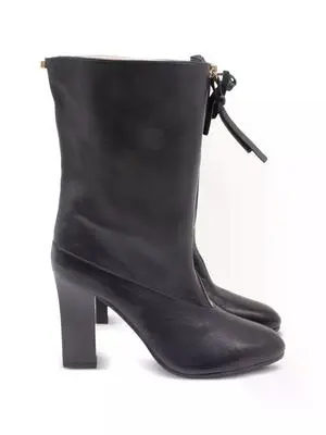 STUART WEITZMAN Front-zipped Heeled Boots