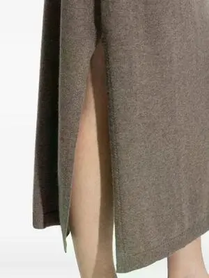LISA YANG Marlie V-neck Midi Dress