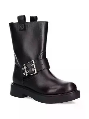Moschino Buckle-strap Boots