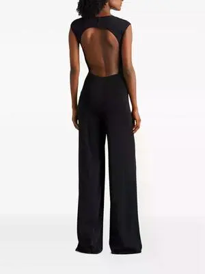 Ralph Lauren Square-neck Open-back Jumpsuit