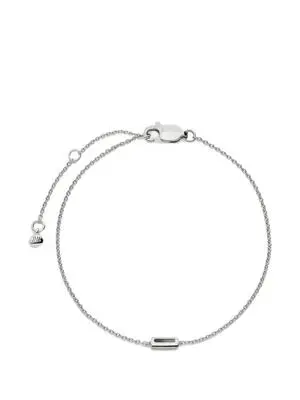 Monica Vinader Initial I Chain Bracelet - Silver