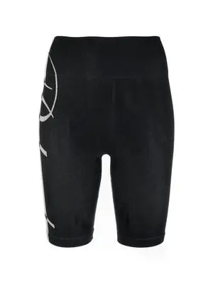 Rhude Techknit Cycling Shorts - Black