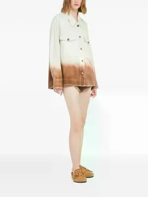 Alanui Denim Jacket - Neutrals