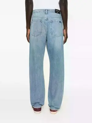 7 For All Mankind Modern Cotton Jeans - Blue