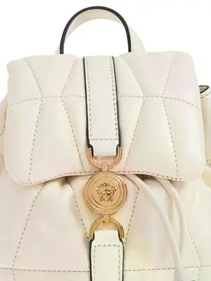 Versace Kleio Quilted Drawstring Backpack