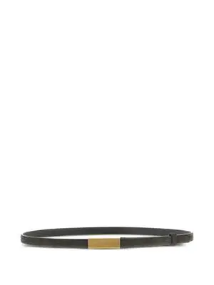 Khaite Leather Belt - Brown