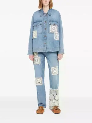 Alanui Island’s Diary Denim Overshirt