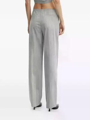 Moschino Pinstripe Straight Leg Trousers