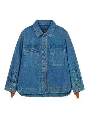Alanui Fringed Denim Jacket