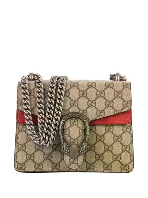 Gucci Mini Dionysus Gg-pattern Shoulder Bag - Neutrals