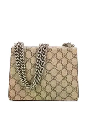 Gucci Mini Dionysus Gg-pattern Shoulder Bag - Neutrals