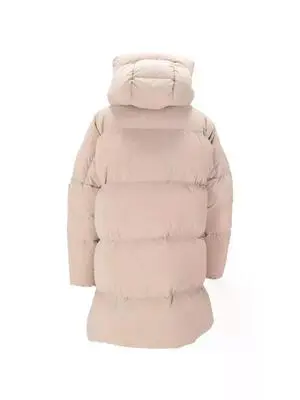 LEMPELIUS Quilted Funnel Neck Coat