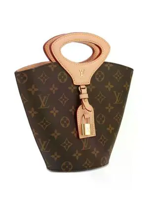 LOUIS VUITTON 2020s Bb Rivage Monogram Bucket Bag
