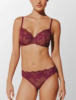 THIRDLOVE All Day Lace T-shirt Bra - Raspberry Crush