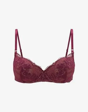 THIRDLOVE All Day Lace T-shirt Bra - Raspberry Crush