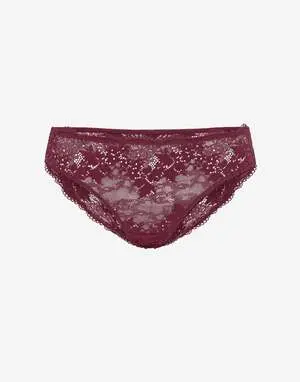 THIRDLOVE All Day Lace Bikini Panty Raspberry Crush