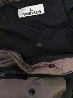 Stone Island Logo-patch Zip-fastening Tote Bag