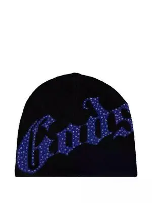 GODSPEED Stud-embellished Beanie - Black