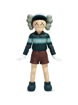 KAWS X Squid Game Chul-su Character Figurine - Blue