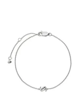 Monica Vinader Initial S Chain Bracelet - Silver