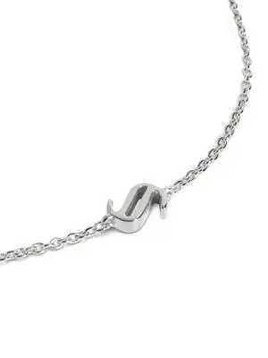 Monica Vinader Initial S Chain Bracelet - Silver