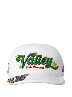 VALE Embroidered Trucker Cap - White