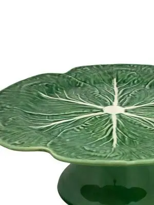 BORDALLO PINHEIRO Cabbage Cake Stand