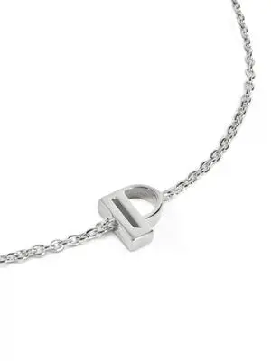 Monica Vinader Initial Chain Bracelet - Silver