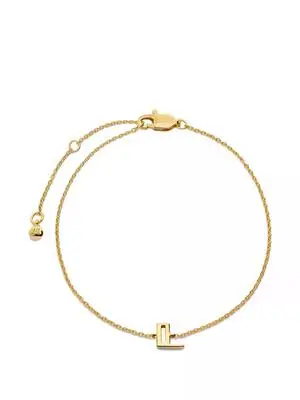 Monica Vinader Initial Chain Bracelet - Gold