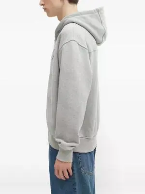 Rhude Logo-embroidered Zip Hoodie