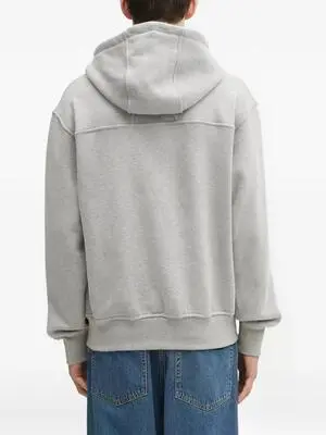 Rhude Logo-embroidered Zip Hoodie